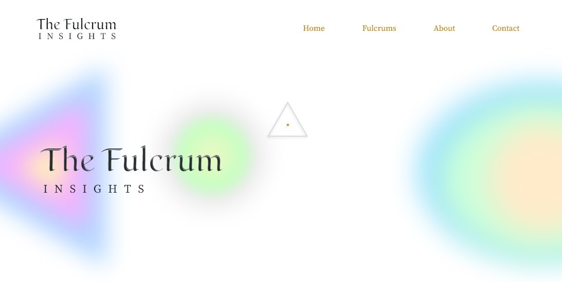 The quest for new ways forward | The Fulcrum Insights